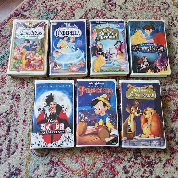 Disney | Media | Vintage Disney Vhs Lot | Poshmark